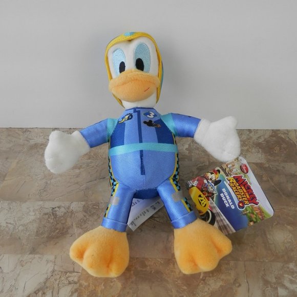 Disney | Toys | Donald Duck Just Play Disney Junior Plush Roadster ...